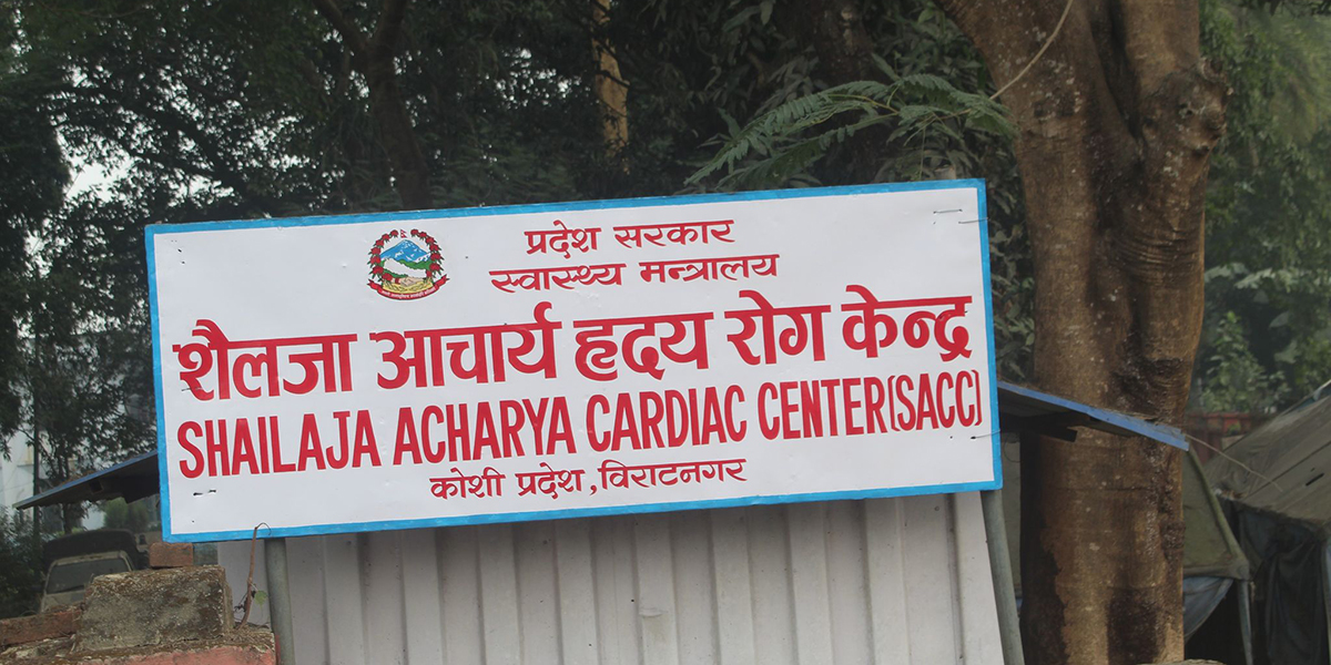 ‘शैलजा आचार्य हृदय रोग केन्द्र चाँडै सञ्चालन गरिने’ « रिपोर्टर्स नेपाल